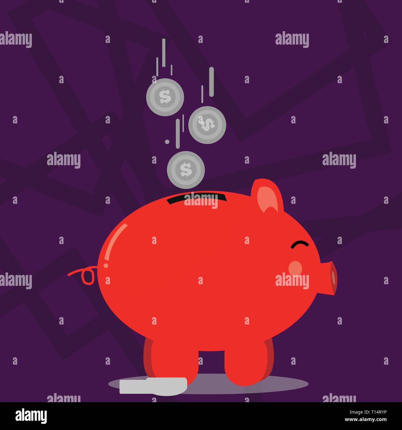 Penny violet Stock Vector Images - Alamy