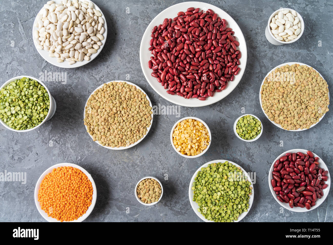 Lentils legumes pea hi-res stock photography and images - Alamy