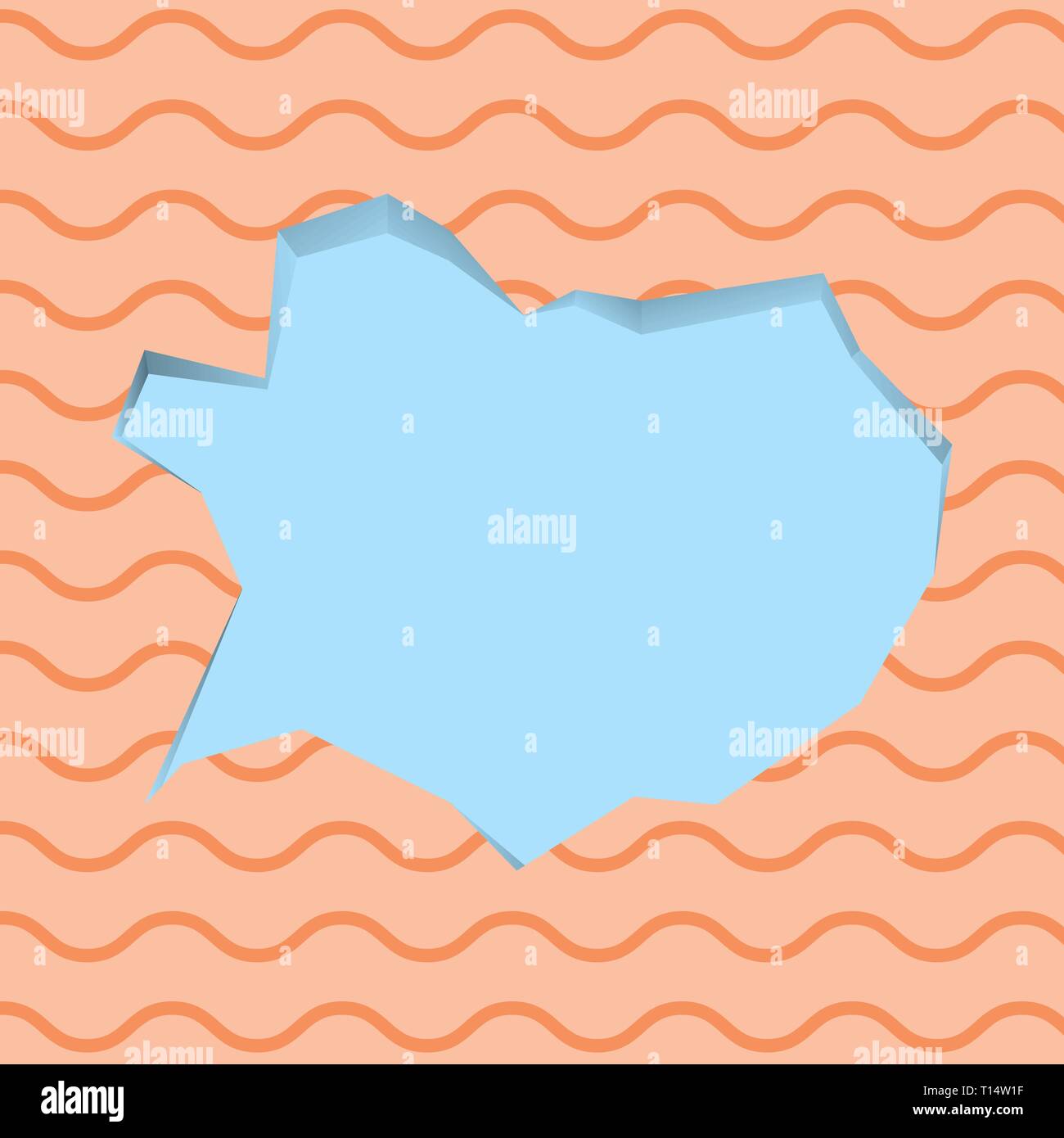 Blue jagged lines vector vectors hi-res stock photography and images ...