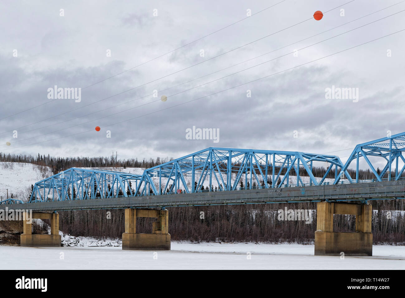 Yukon pelly crossing hi-res stock photography and images - Alamy