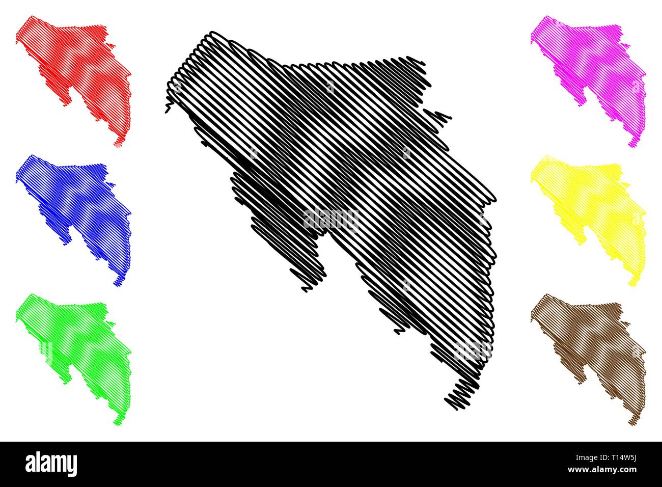 Blaenau gwent wales Stock Vector Images - Alamy