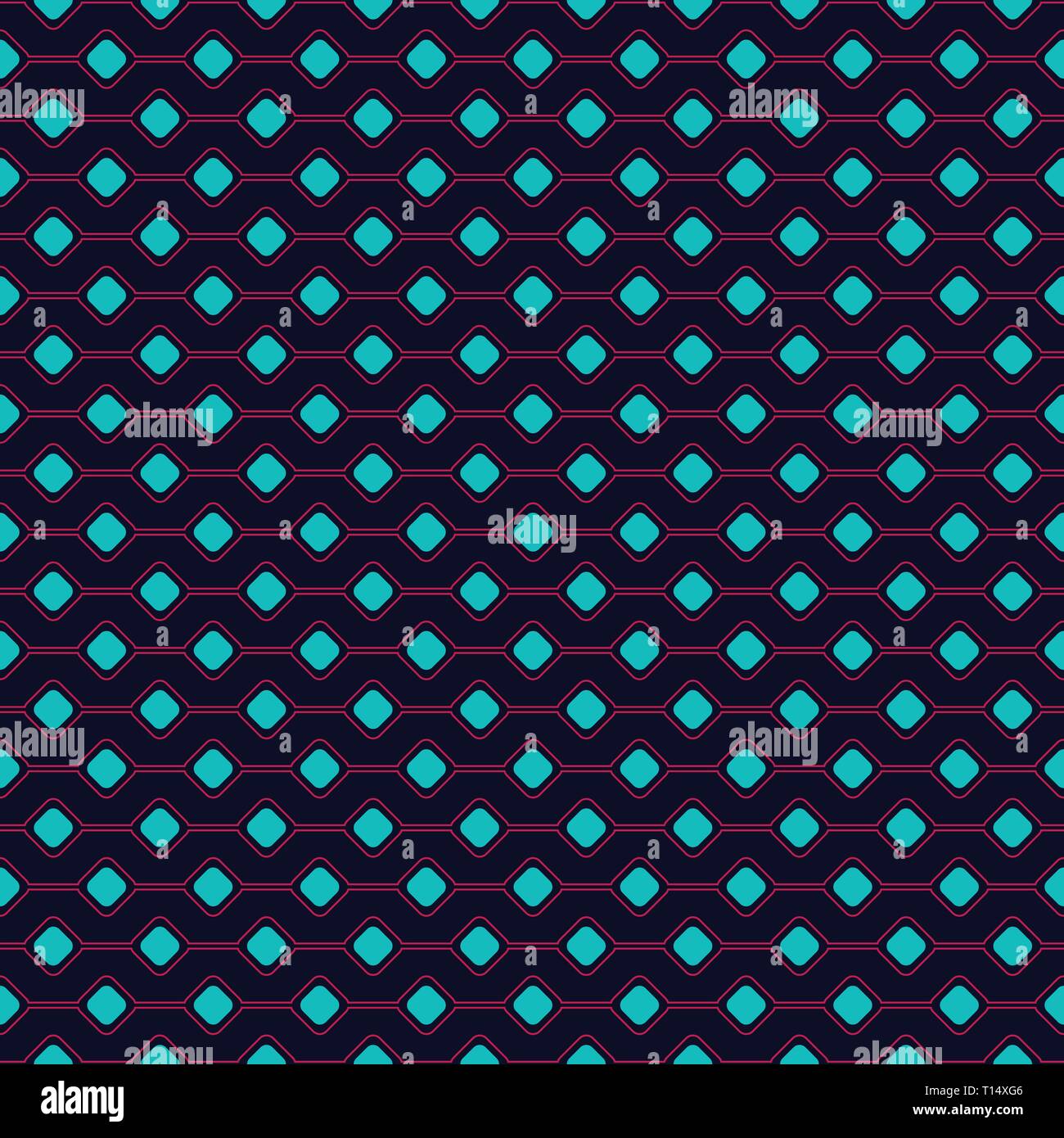 Seamless Pattern of Square, Vector Seamless Geometry Pattern for ...