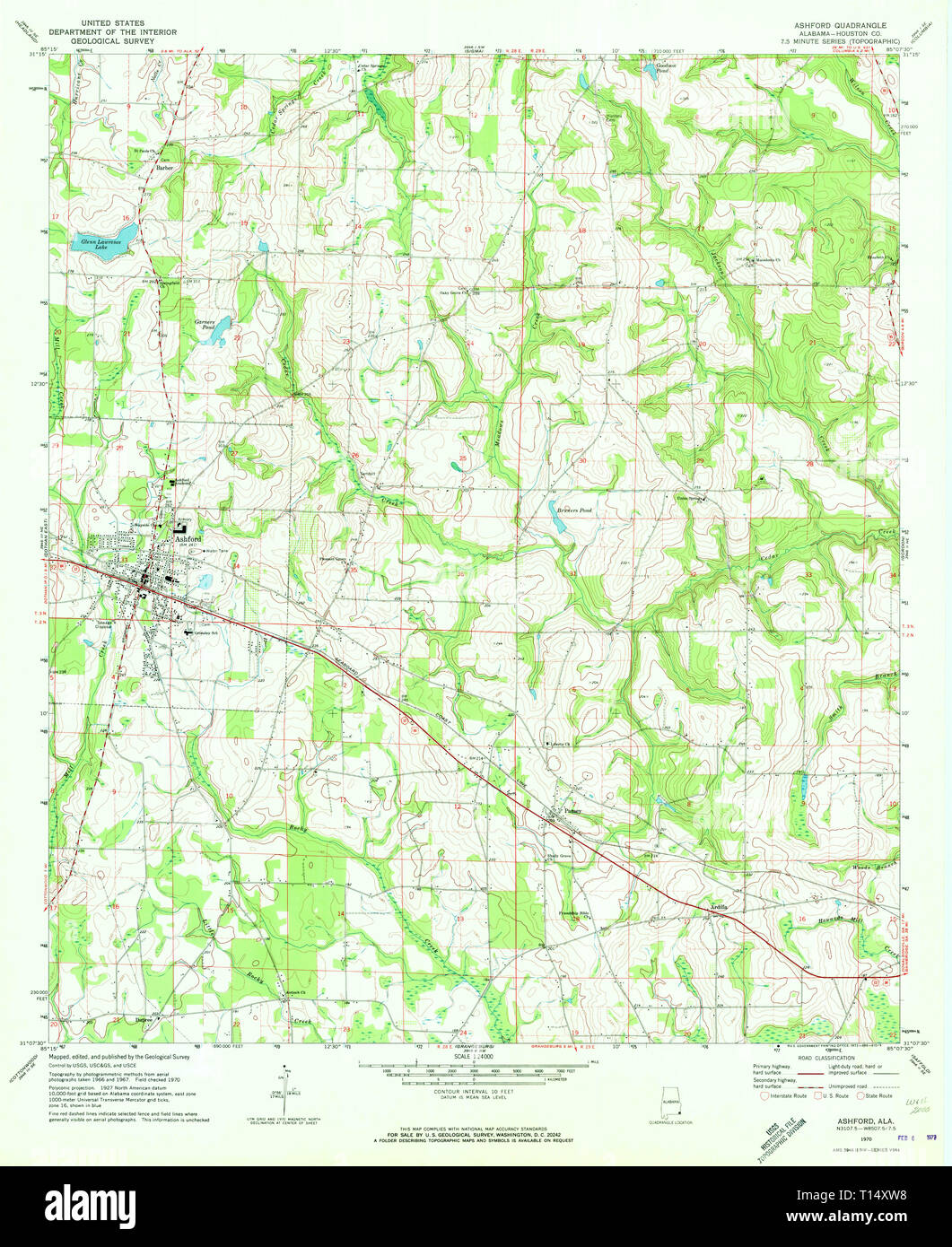 Ashford map hi-res stock photography and images - Alamy