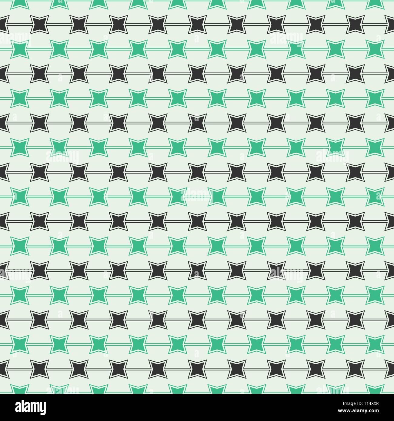 Seamless Pattern of Stars, Vector Seamless Geometry Pattern for ...