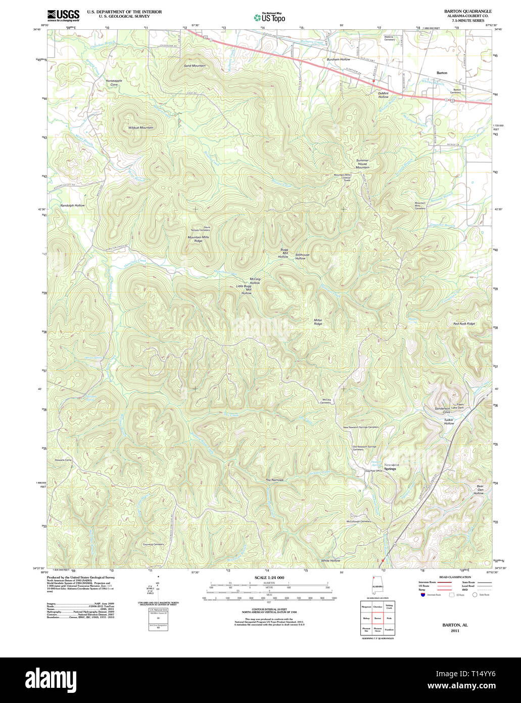 Barton map hi-res stock photography and images - Alamy