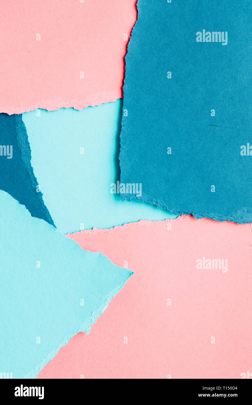 Torn paper texture as background. Always stay creative Stock Photo - Alamy