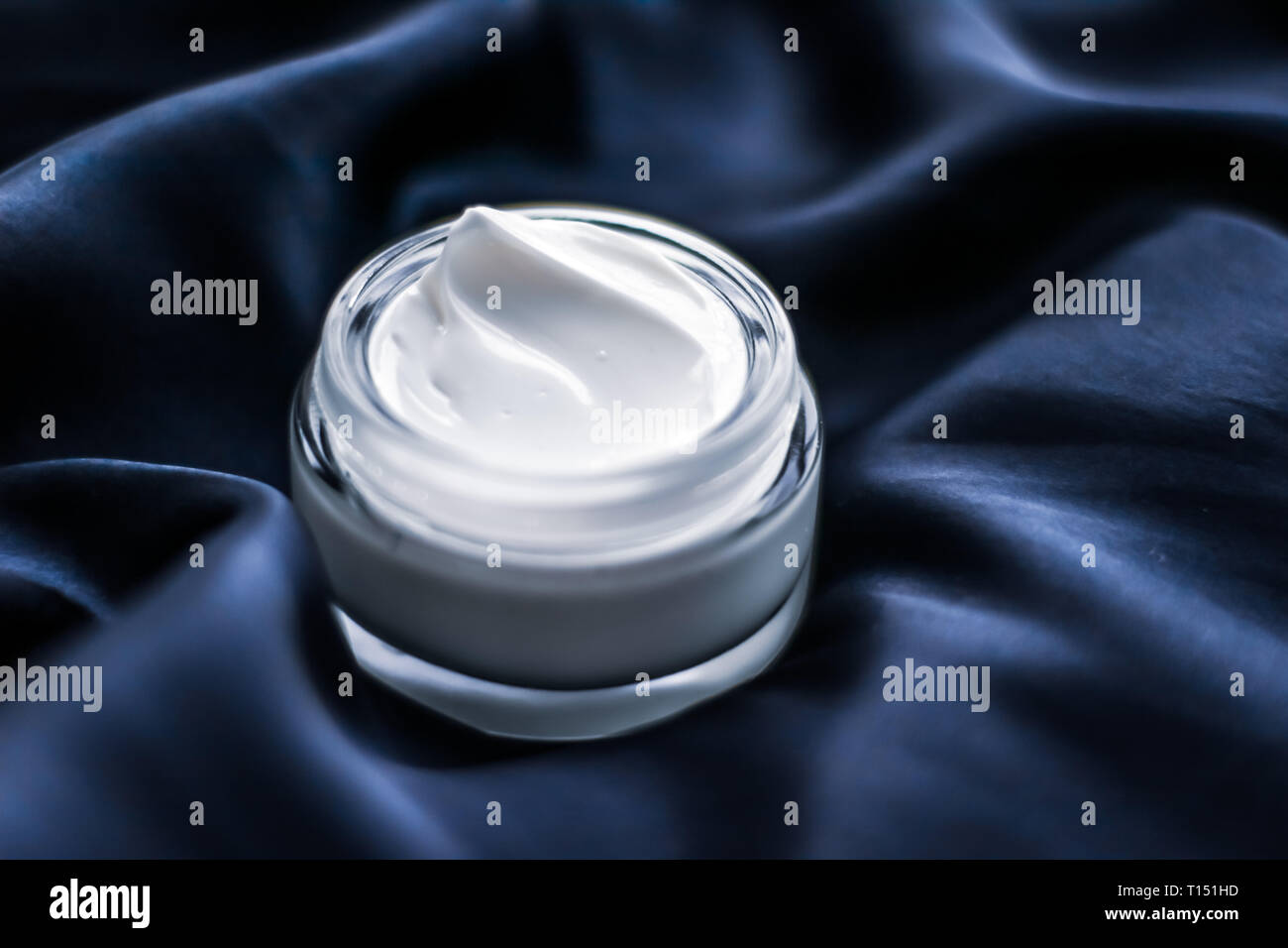 Beauty, anti-age cosmetics and skincare concept - Luxury face cream jar ...