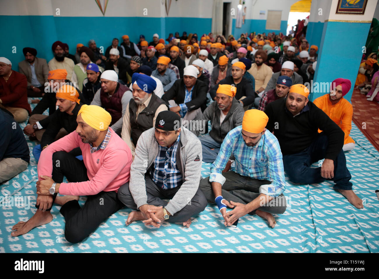 Sikh church hi-res stock photography and images - Alamy