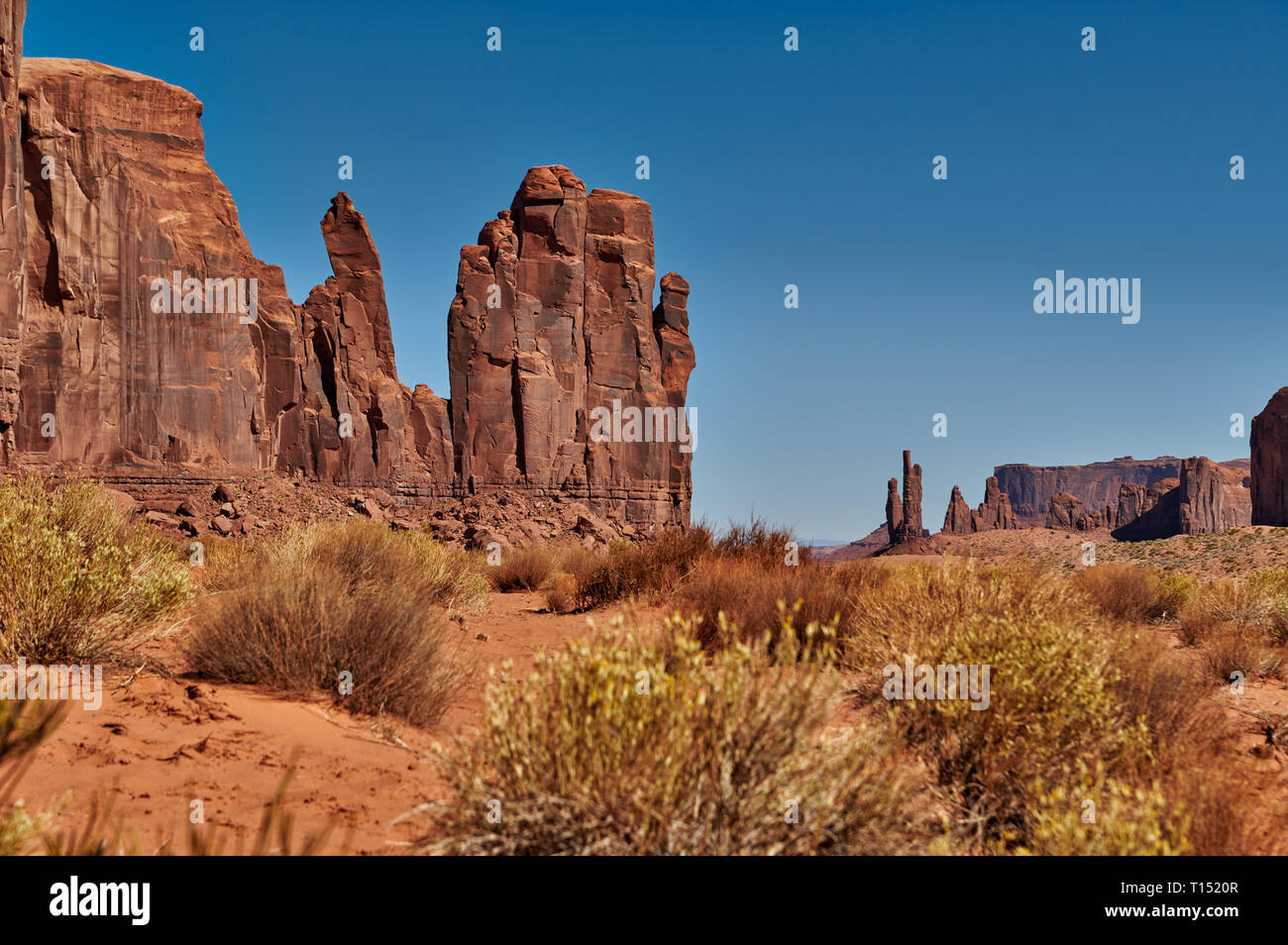Monument Valley, Arizona, USA, North America Stock Photo - Alamy