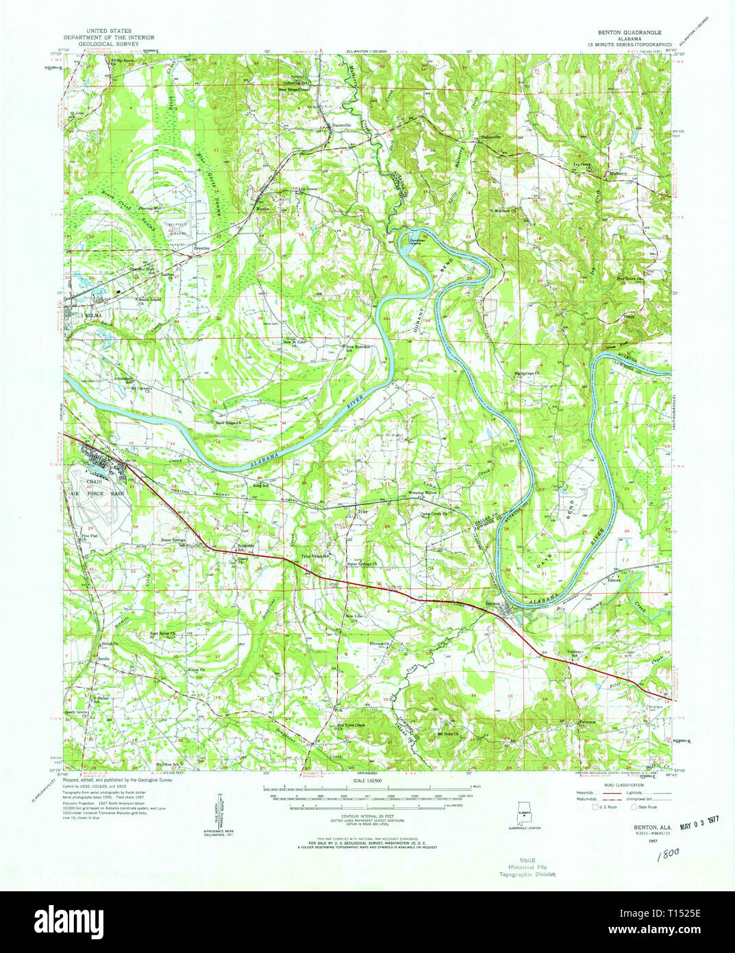 Benton map hi-res stock photography and images - Alamy