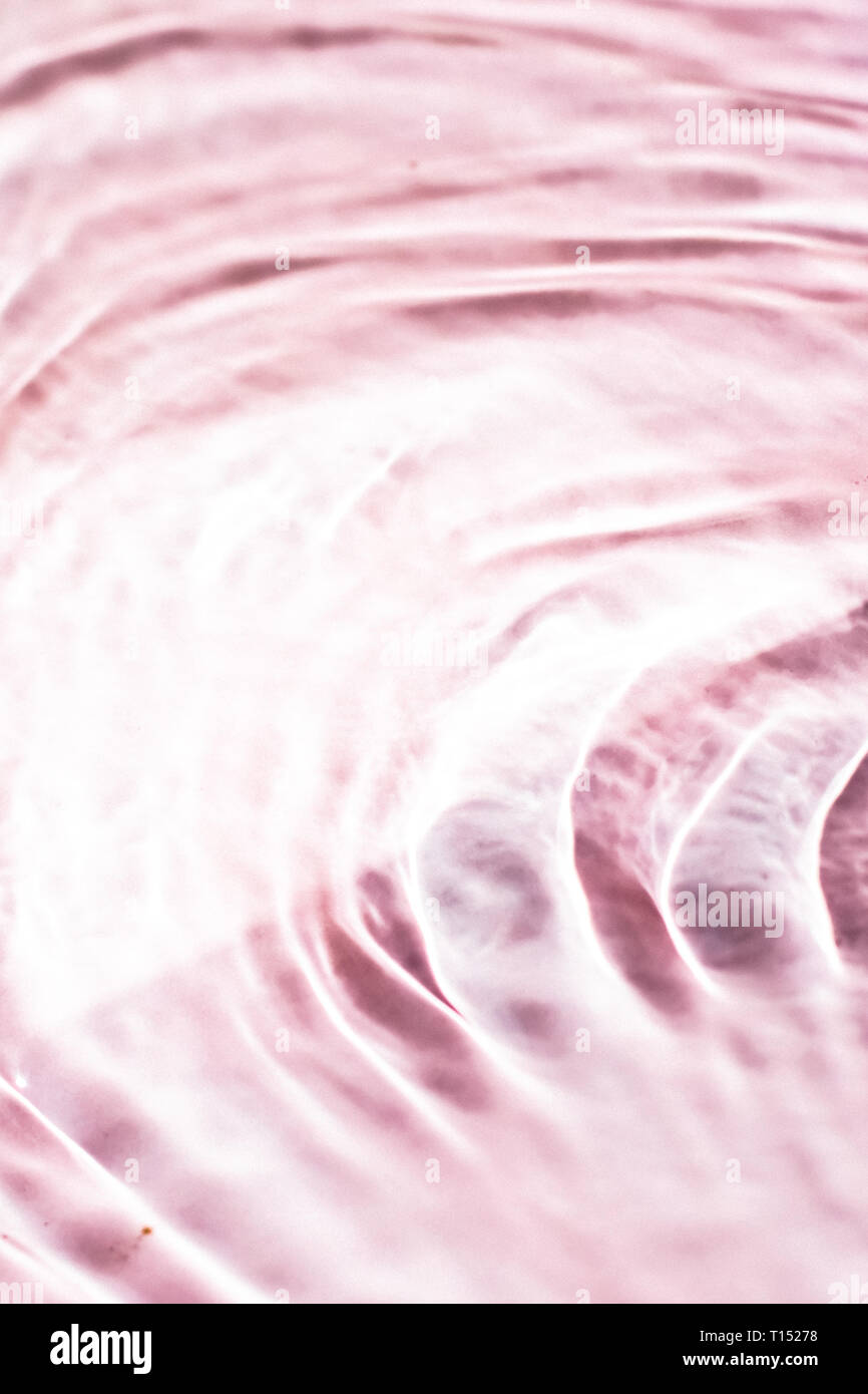 Pink flowing water texture as an abstract background - colourful ...