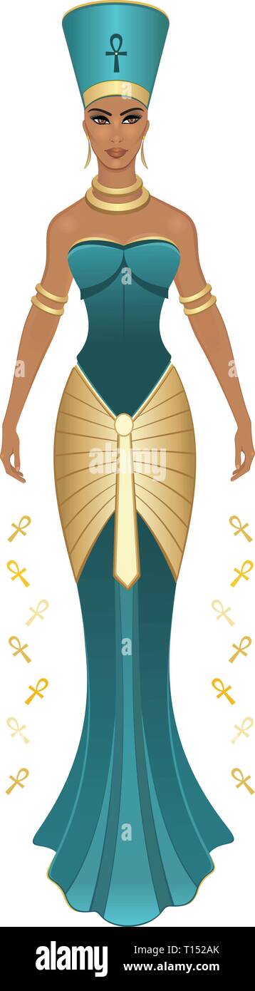 Ancient egyptian women Stock Vector Images - Alamy