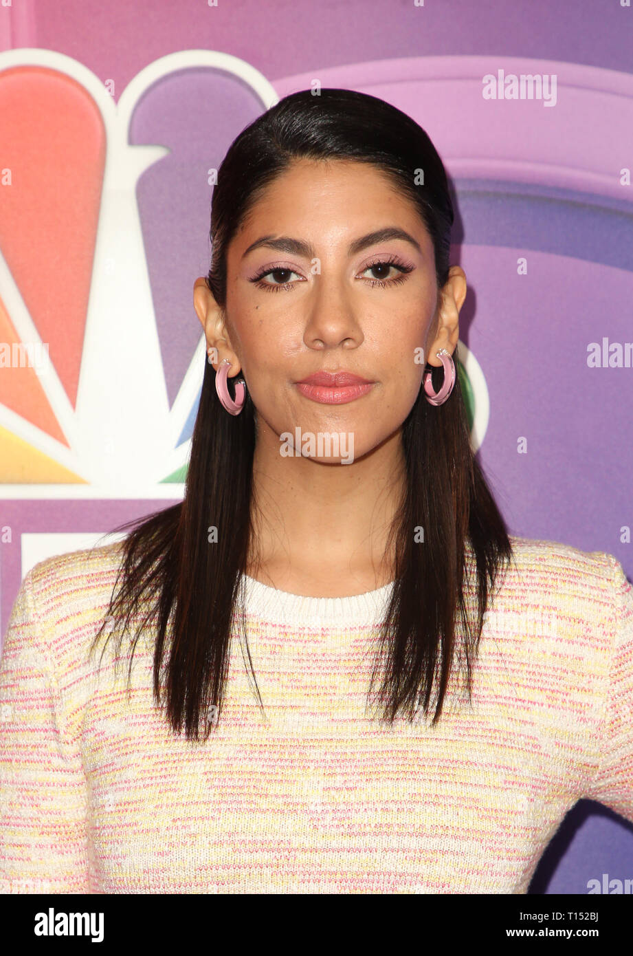 Stephanie beatriz nbc press junket hi-res stock photography and images ...