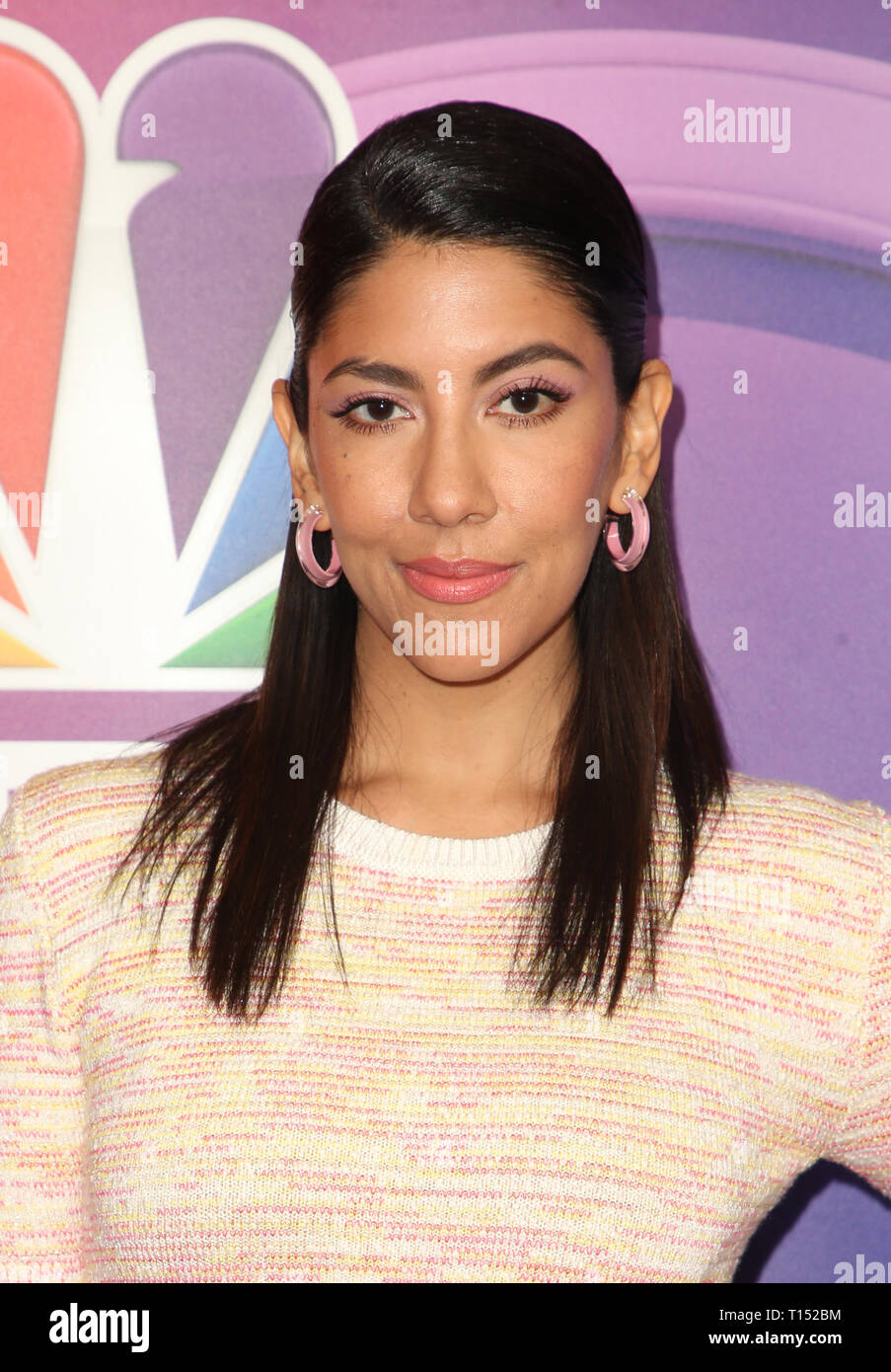 Stephanie beatriz nbc press junket hi-res stock photography and images ...