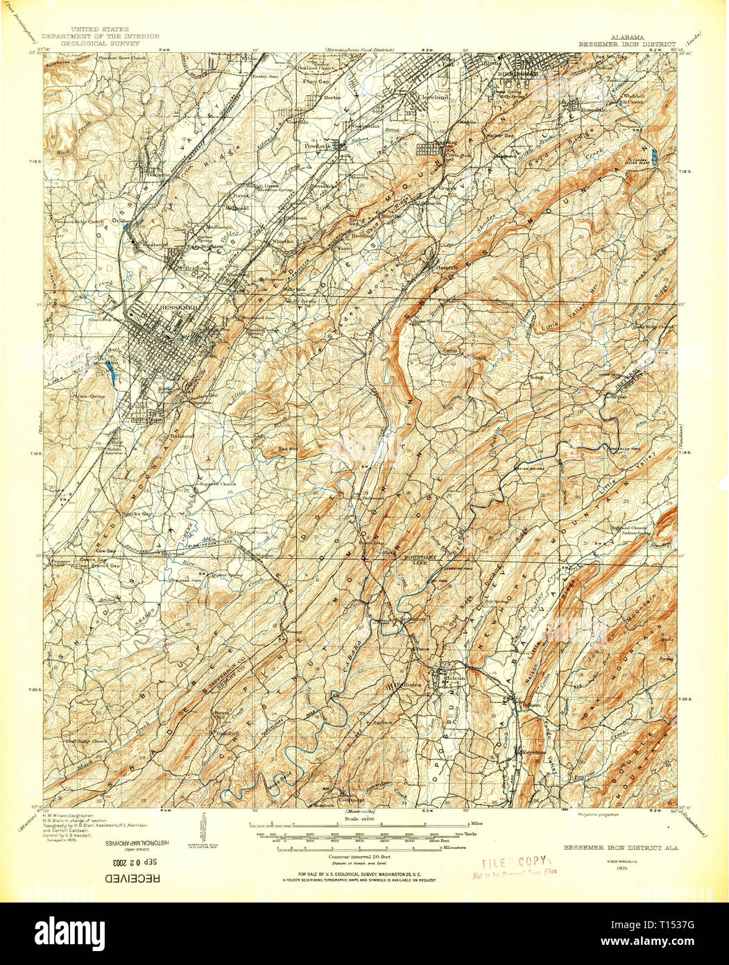 Bessemer alabama map hi-res stock photography and images - Alamy