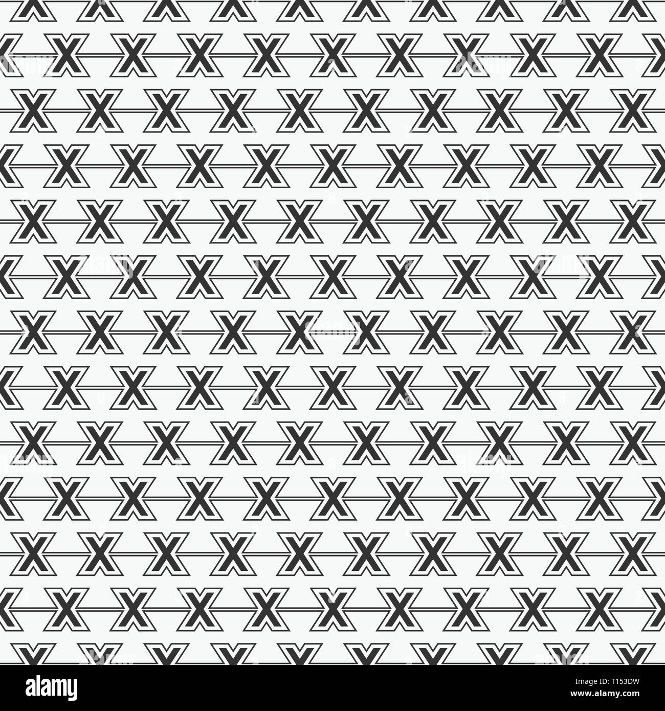 X pattern vector vectors Stock Vector Images - Alamy