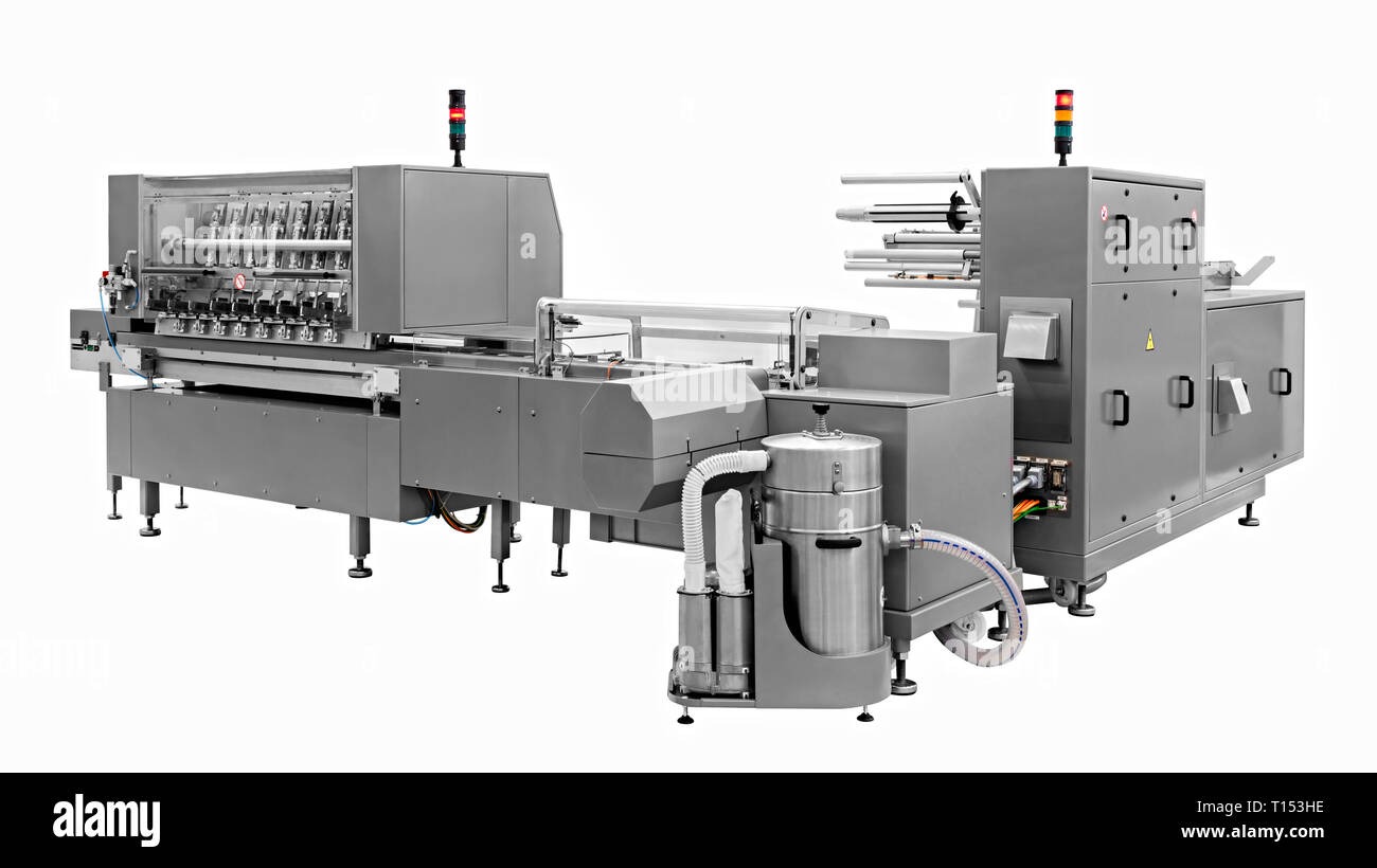 Automatic production line in factory Cut Out Stock Images & Pictures ...