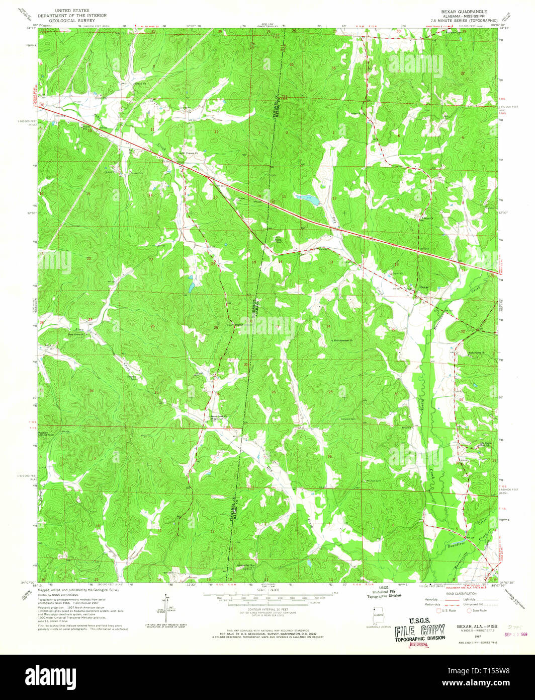Bexar map hi-res stock photography and images - Alamy