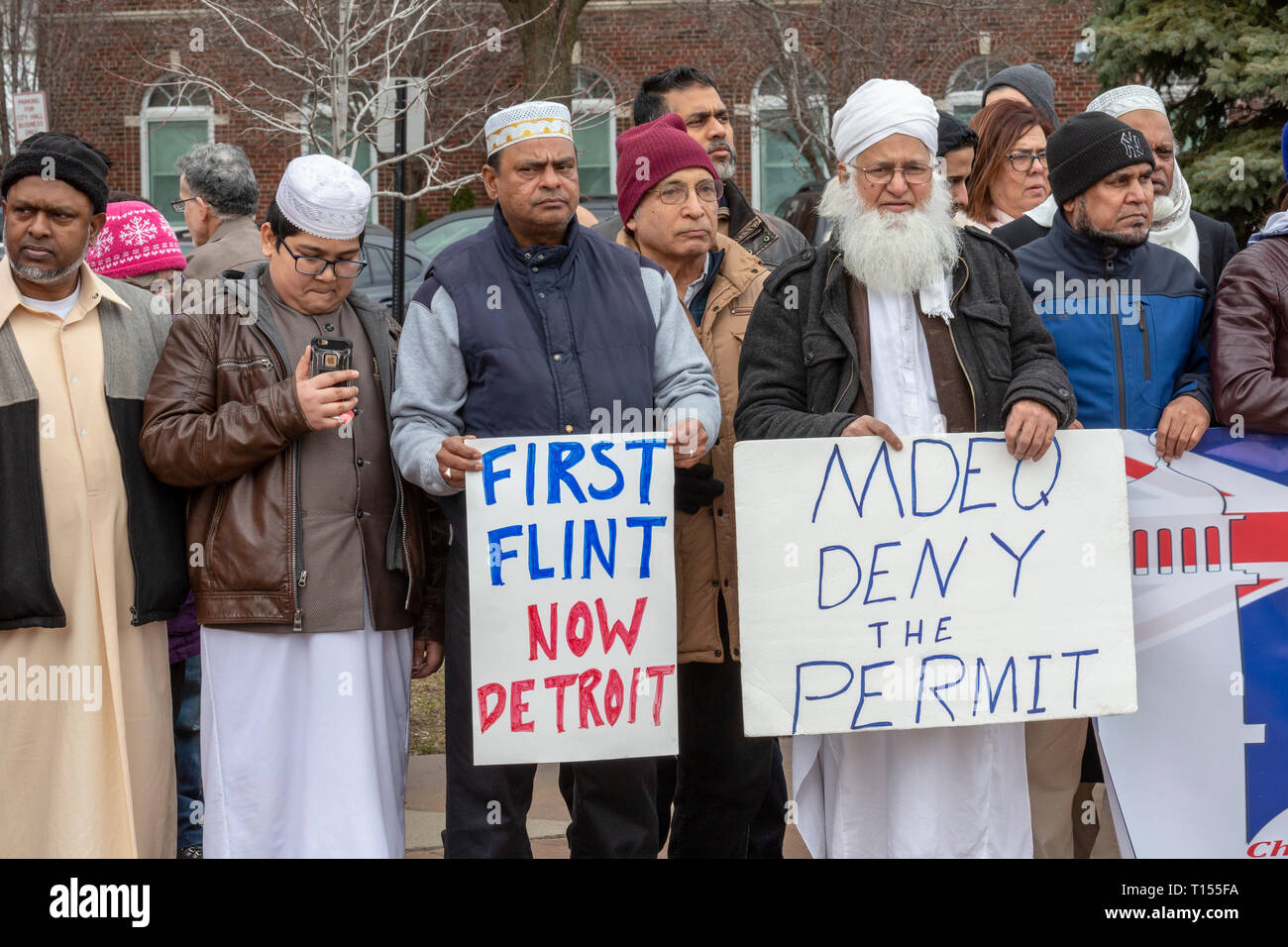 Hamtramck, Michigan - Protest against expansion of US Ecology's ...