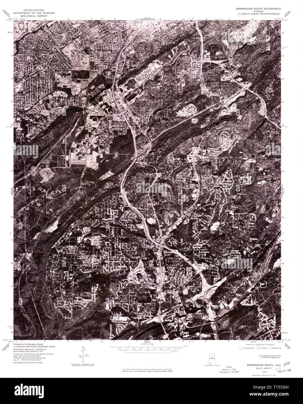 Birmingham al map hi-res stock photography and images - Alamy