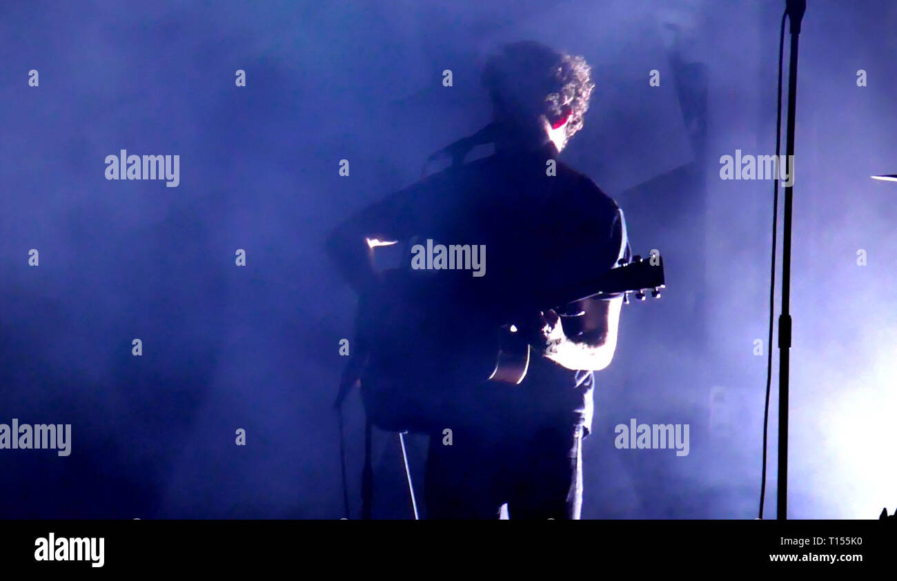 LOS ANGELES, CA - JULY 6: Singer Vance Joy performs in concert on ...