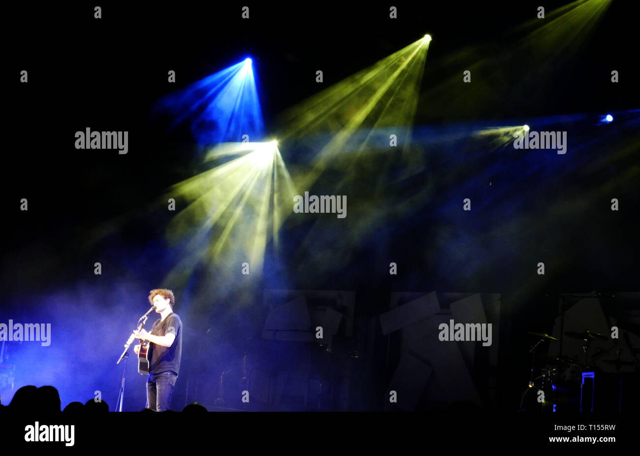 LOS ANGELES, CA - JULY 6: Singer Vance Joy performs in concert on ...