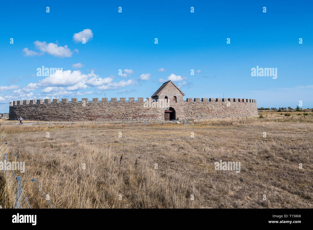 Sweden, Oeland, Eketorp Fortress Stock Photo - Alamy