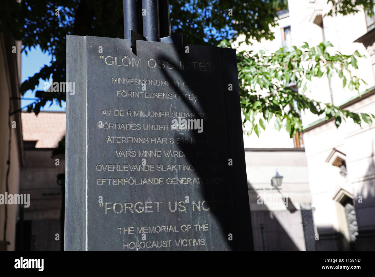 STOCKHOLM, SWEDEN 20180708 Great synagogue on Wahrendorffsgatan. Photo ...