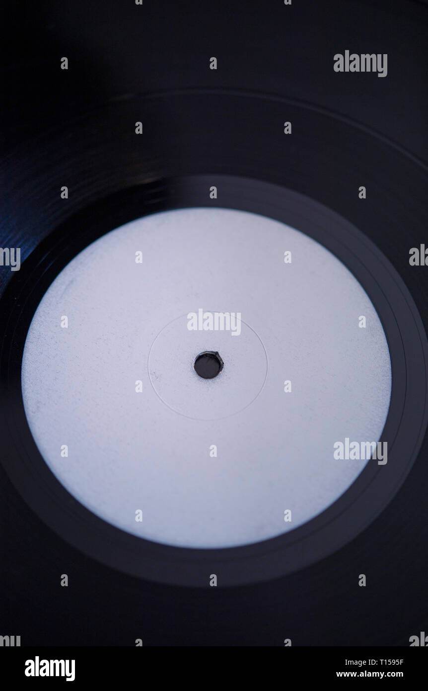 Detail of a 12 inch vinyl record Stock Photo - Alamy
