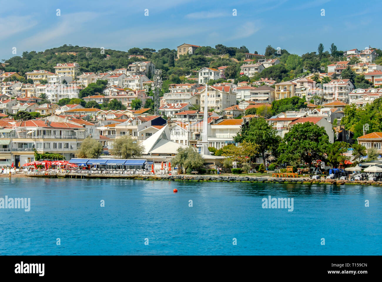 Istanbul, Turkey, 3 August 2012: Kinali Island, Princes Islands ...