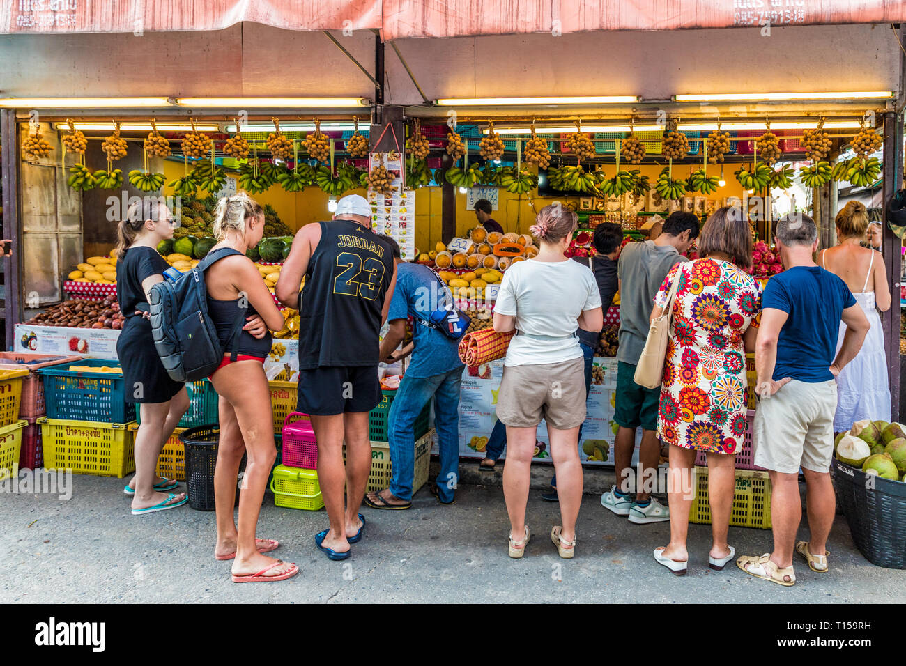 Street food stall on phuket hi-res stock photography and images - Alamy