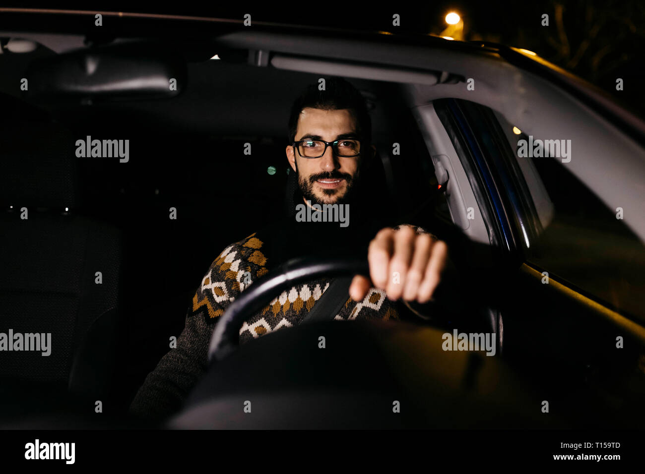 Confident driving hi-res stock photography and images - Alamy