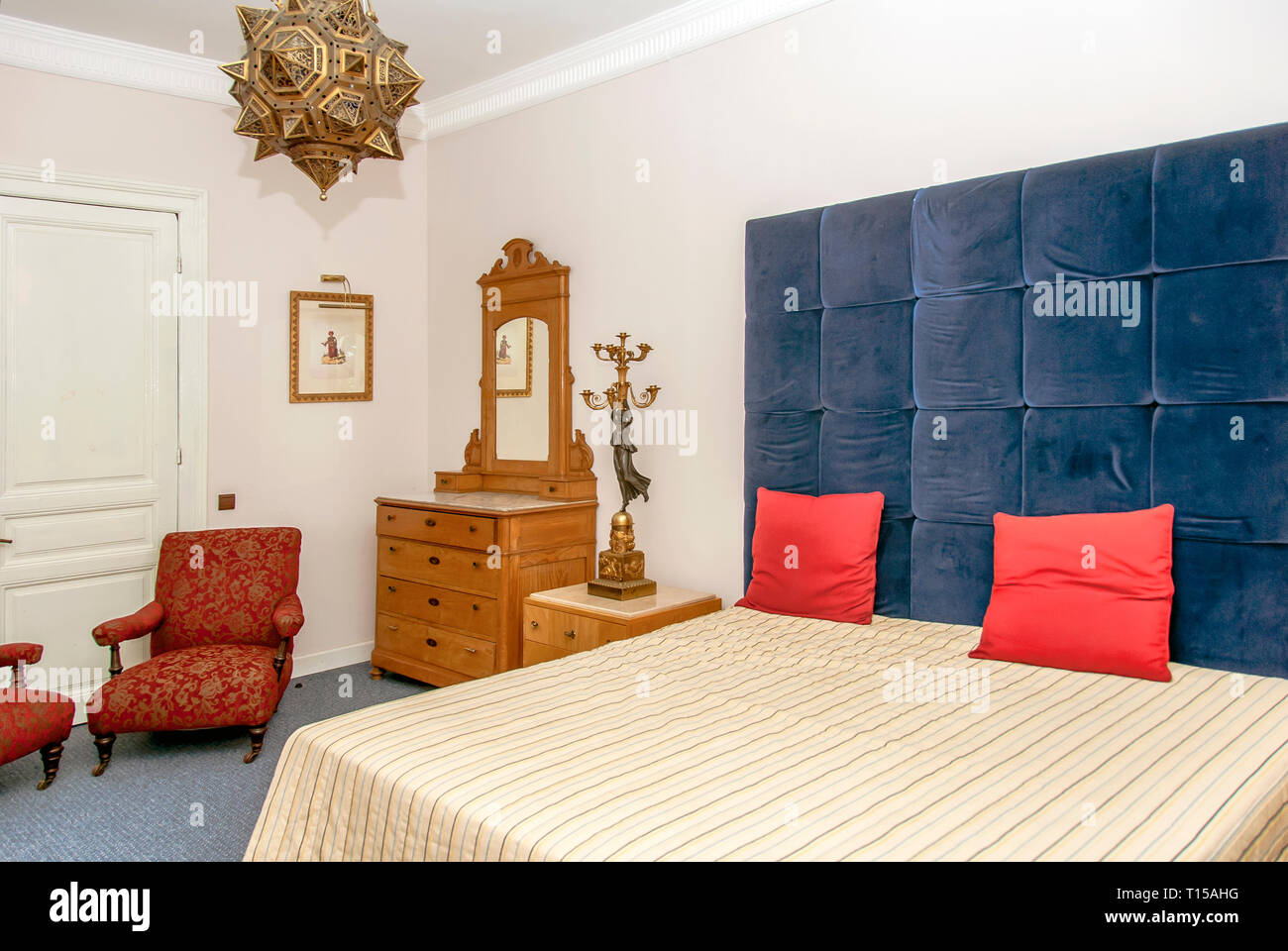 Istanbul, Turkey, 23 July 2011: Ataturk's Suit Room at Anadolu Kulubu ...