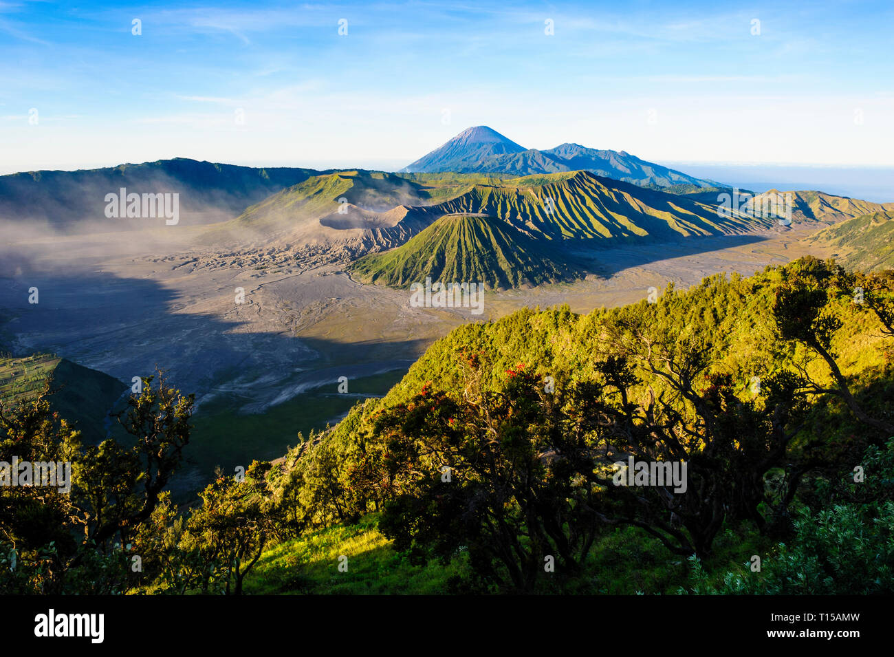 Indonesia, Java, Bromo Tengger Semeru National Park, Mount Bromo ...