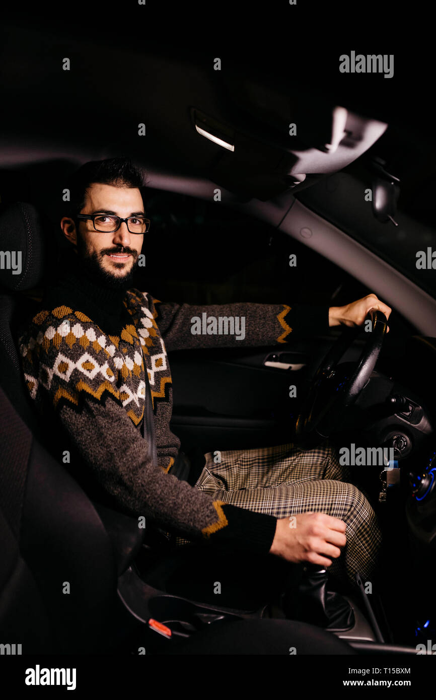 Confident driving hi-res stock photography and images - Alamy