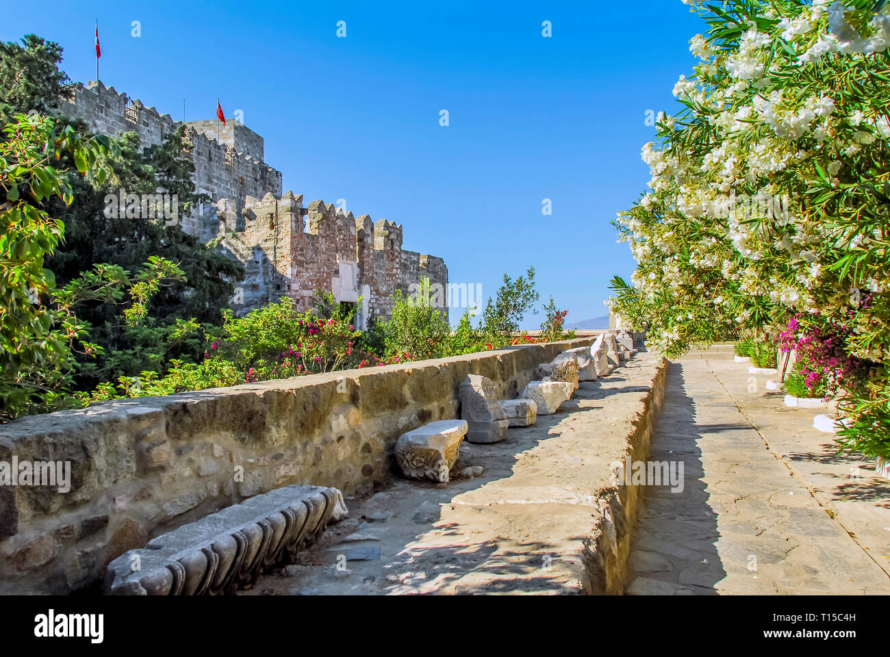 Bodrum, Turkey, 20 May 2010: Bodrum Castle, Underwater Archeology ...