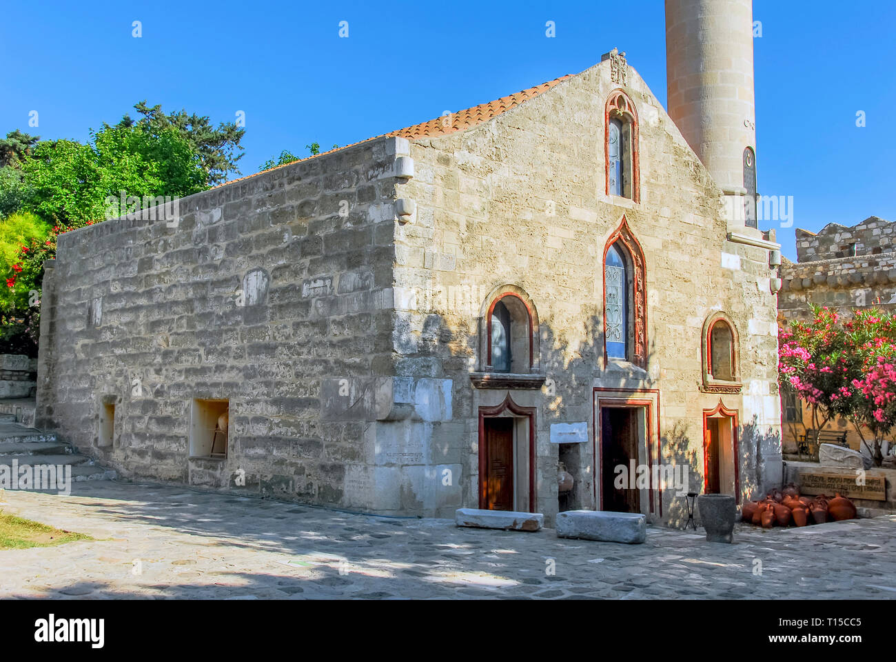 Bodrum, Turkey, 20 May 2010: Bodrum Castle and Underwater Archeology ...
