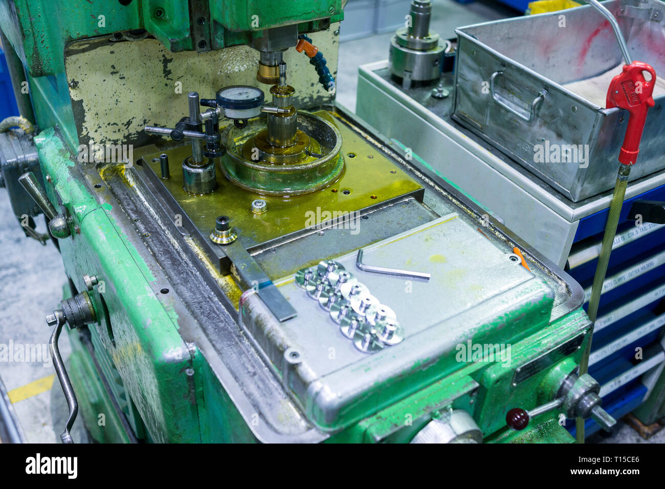 details from inside a specialist gearing / gears manufacturing factory ...