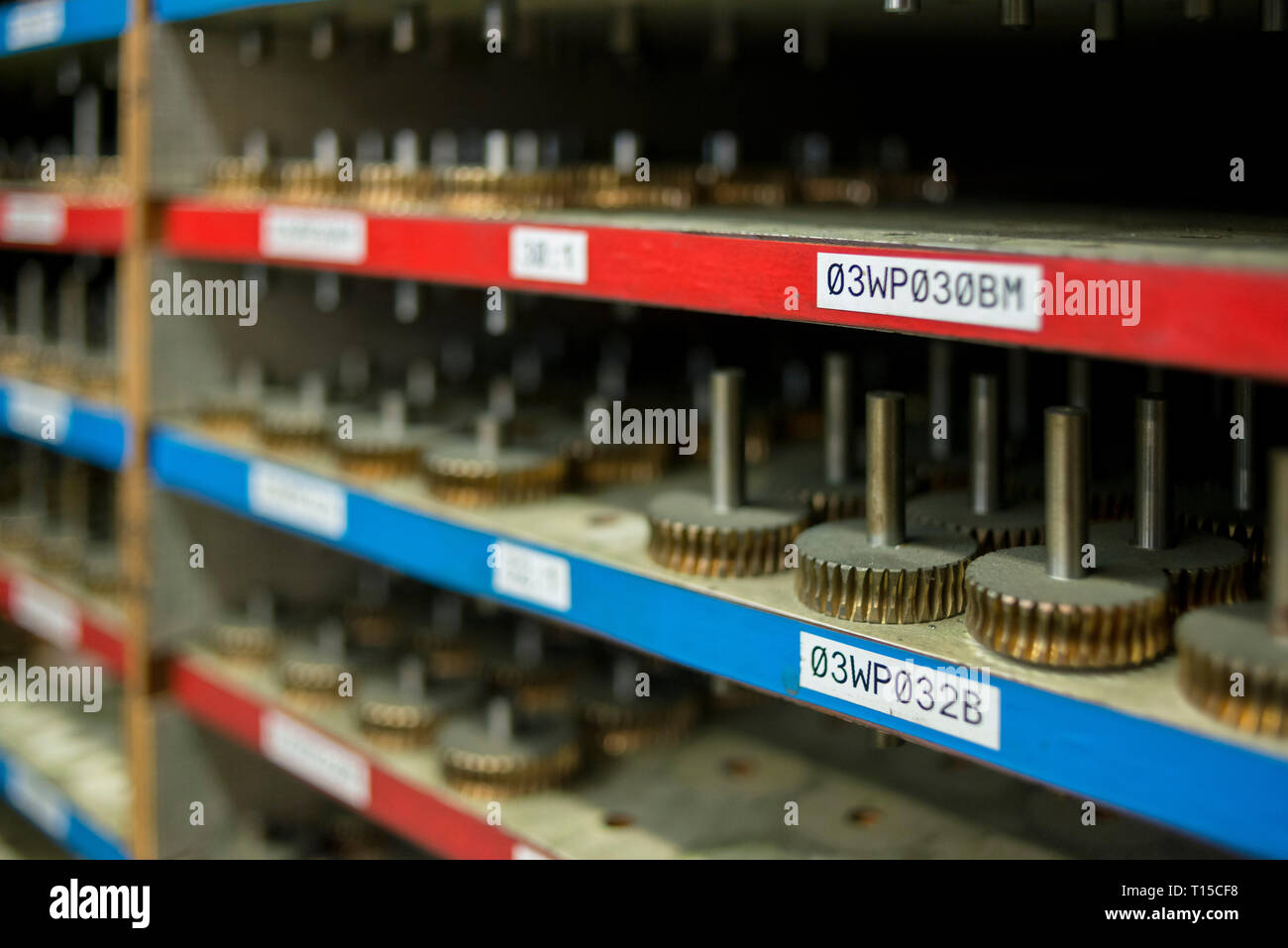 details from inside a specialist gearing / gears manufacturing factory ...