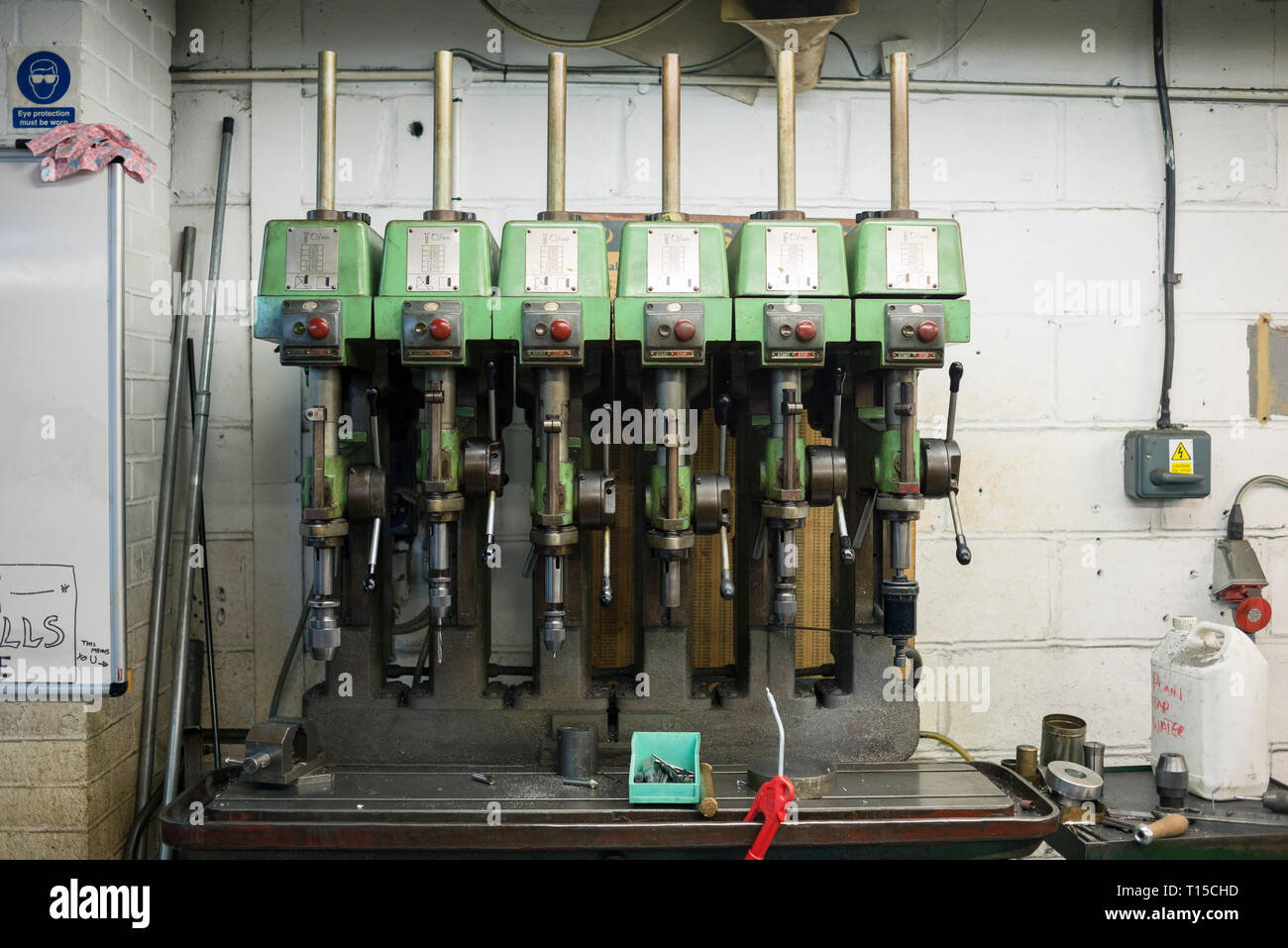 details from inside a specialist gearing / gears manufacturing factory ...