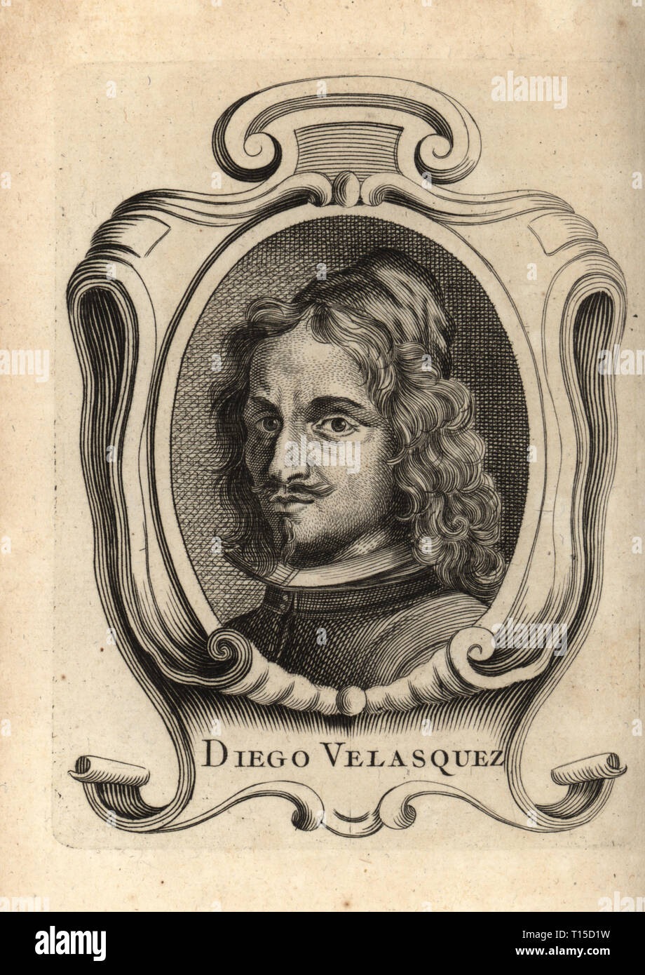 Portrait of Diego Velazquez, Spanish painter of the Spanish Golden Age ...