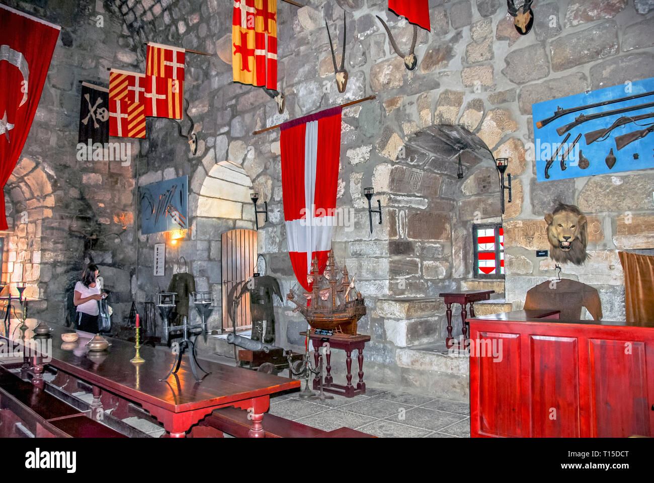 Bodrum, Turkey, 30 May 2010: Bodrum Castle, Underwater Archaeological ...