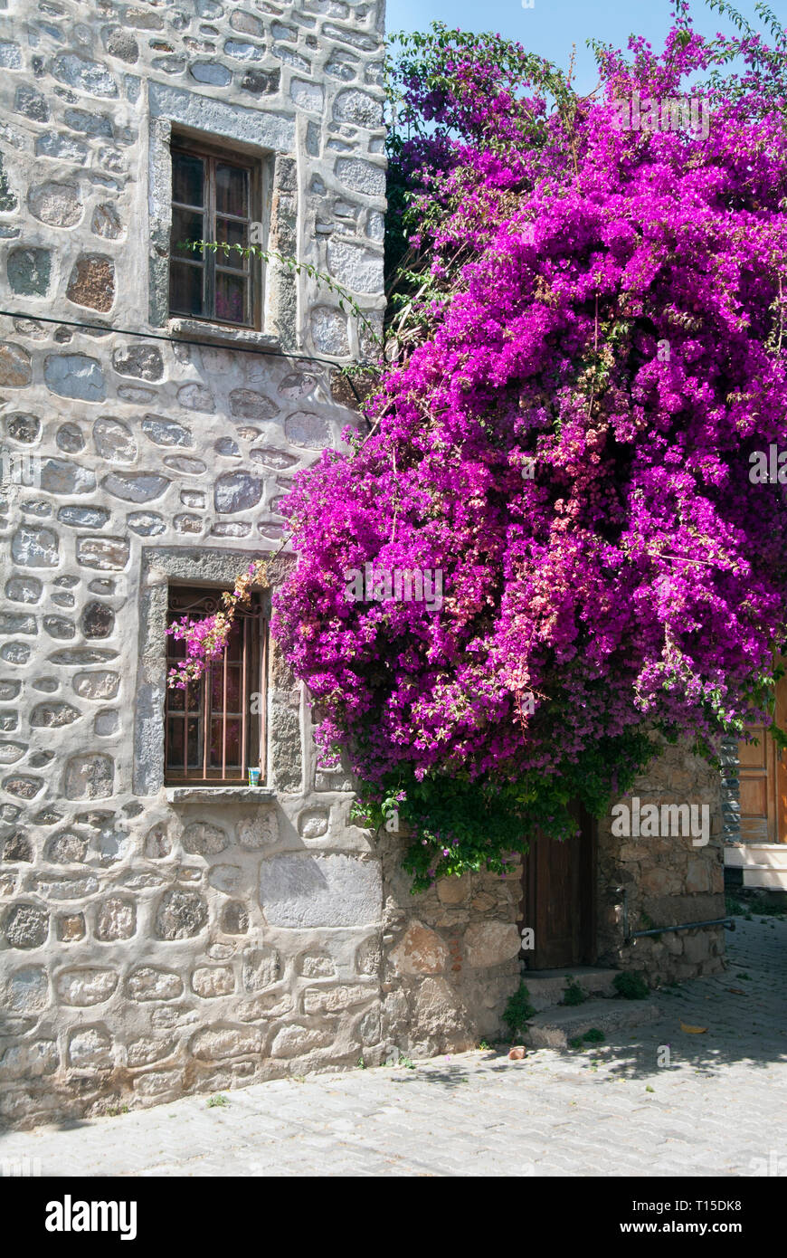Bodrum, Turkey, 31 May 2010: Stone Bodrum Houses Stock Photo - Alamy