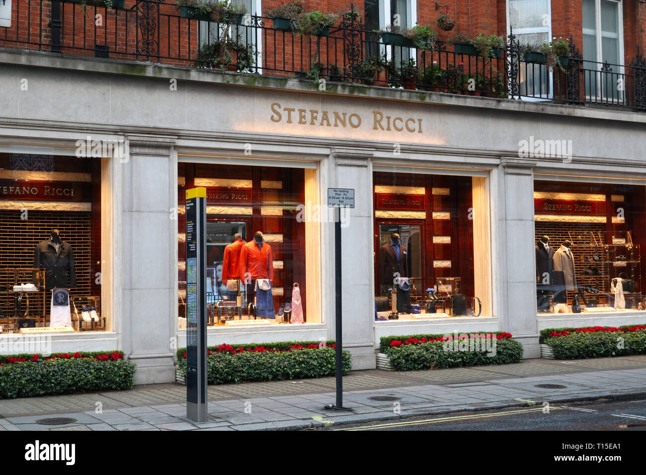 Stefano Ricci on South Audley Street, Mayfair, London, England, UK ...
