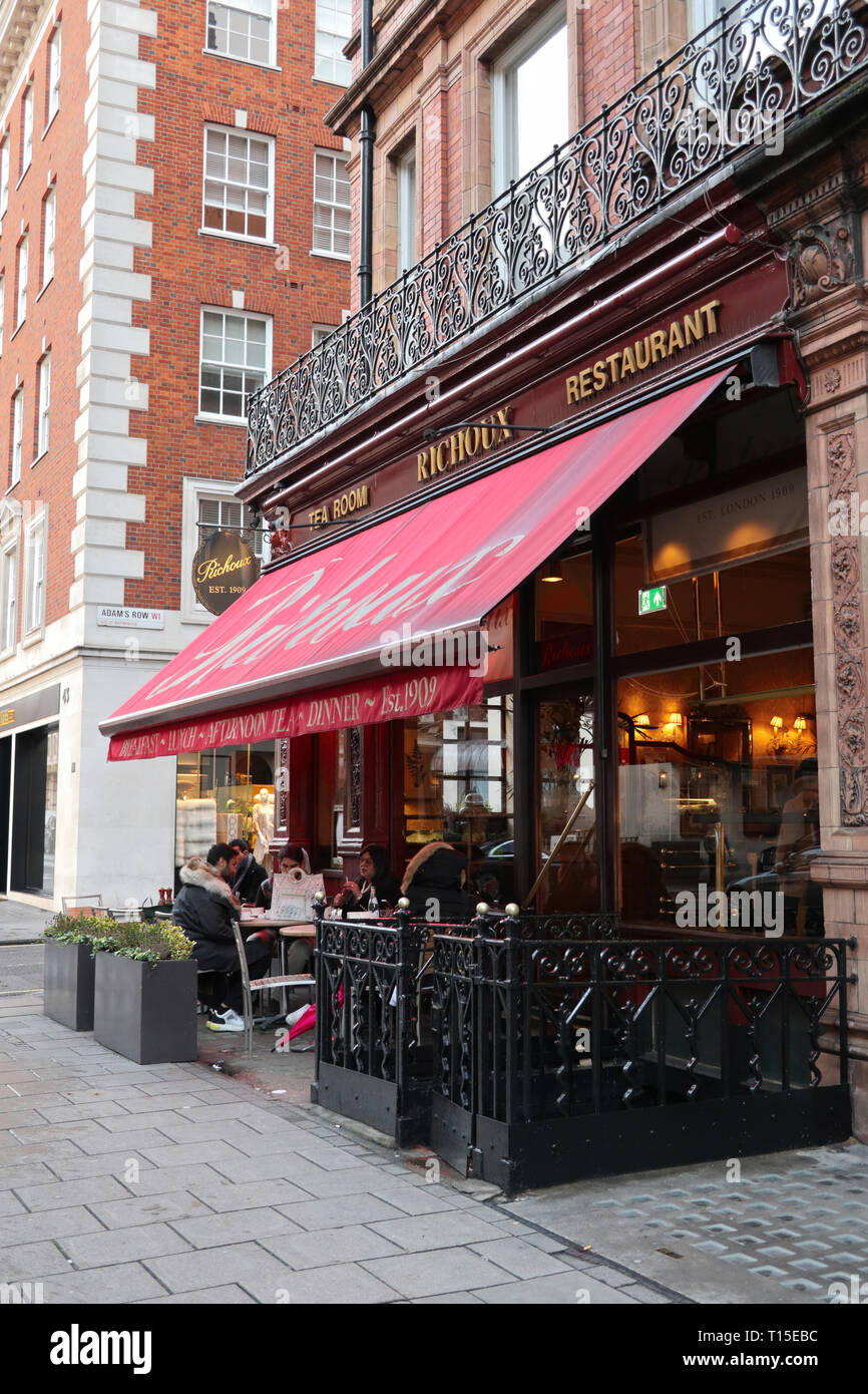 Richoux cafe hi-res stock photography and images - Alamy