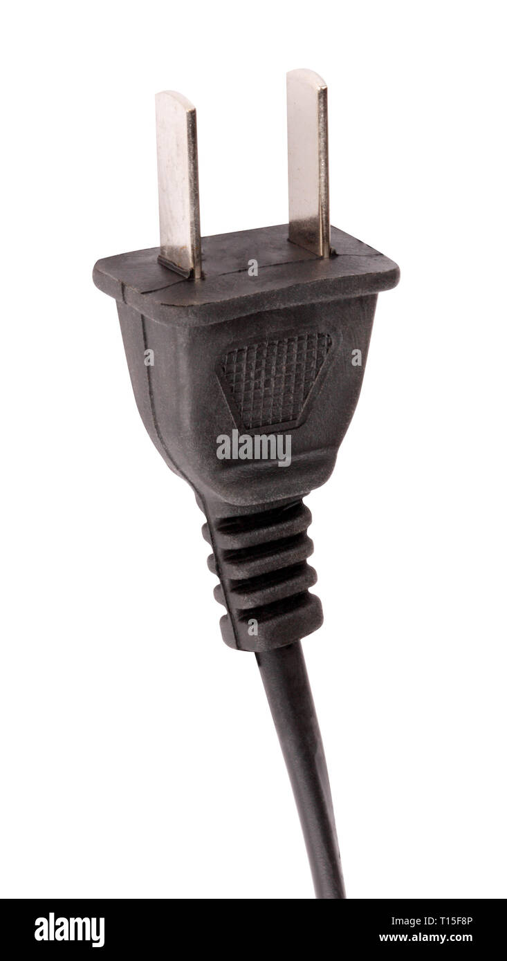 American Outlet Plug with Cord Isolated Stock Photo - Alamy