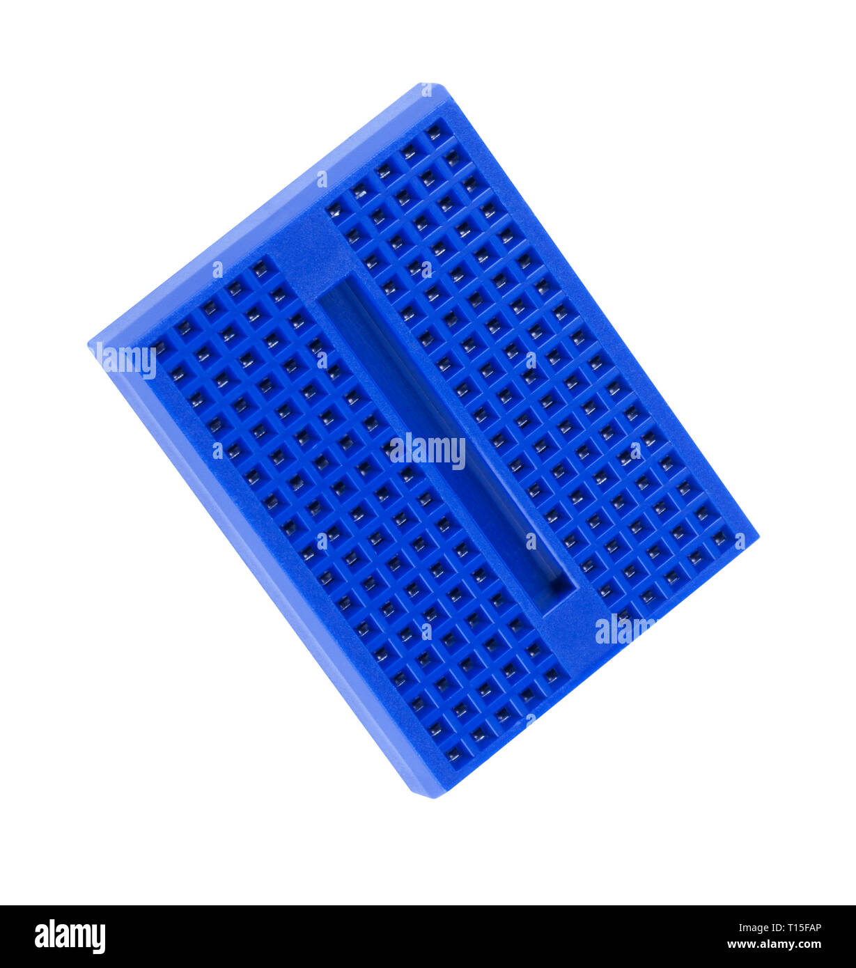 Mini Solderless Prototype Breadboard isolated Stock Photo - Alamy