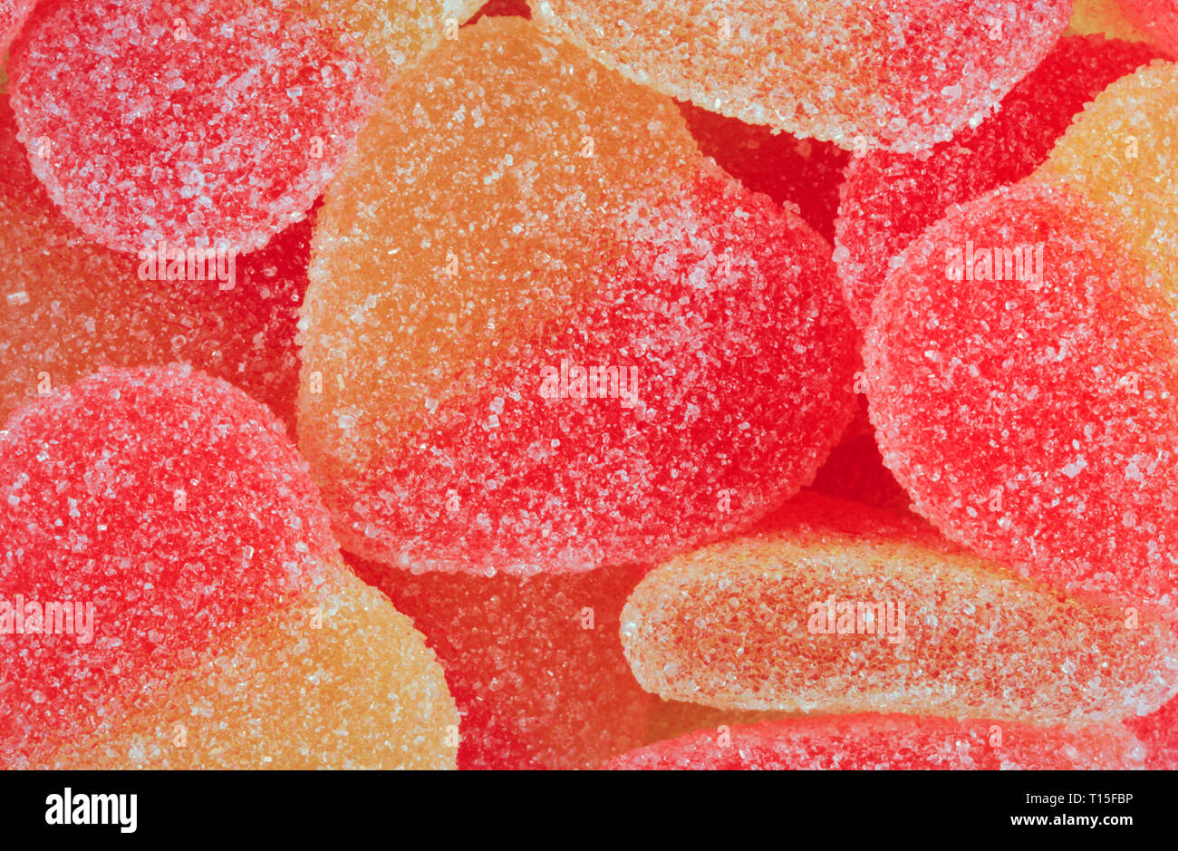 many Multicolor Fruit Jelly Stock Photo - Alamy