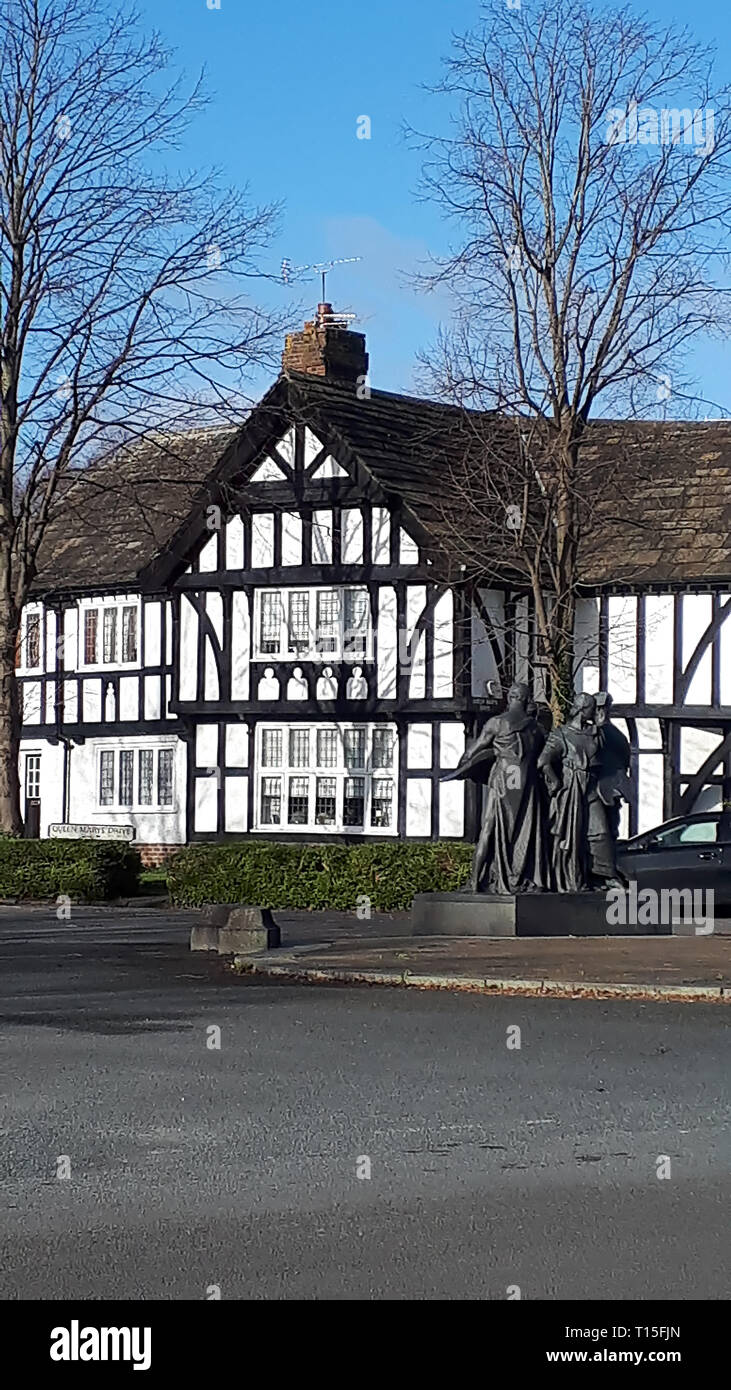 The model village of Port Sunlight near Liverpool, created by William ...