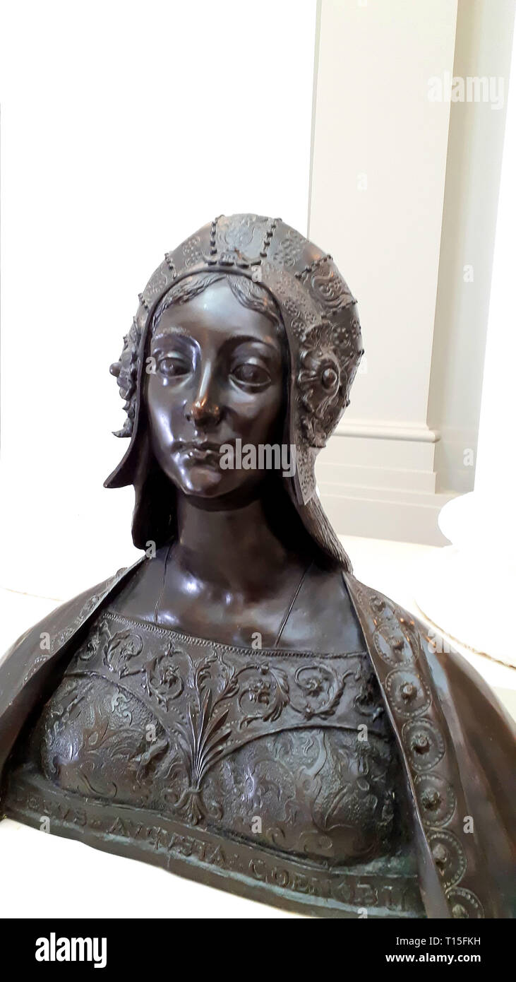 Sculpture in the free Lady Lever Art Gallery at the model village of ...